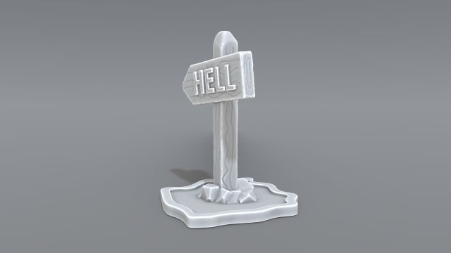 medieval road sign 3D Print Model in Other 3DExport