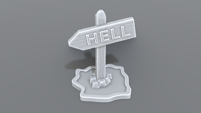 medieval road sign 3D Print Model in Other 3DExport
