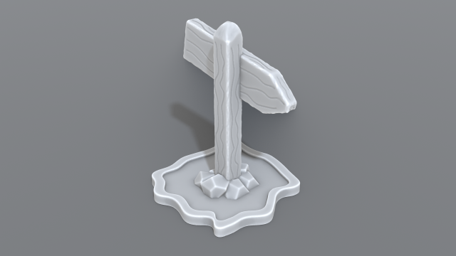 medieval road sign 3D Print Model in Other 3DExport