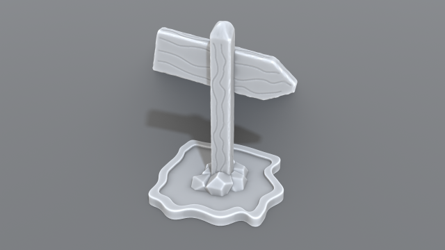 medieval road sign 3D Print Model in Other 3DExport