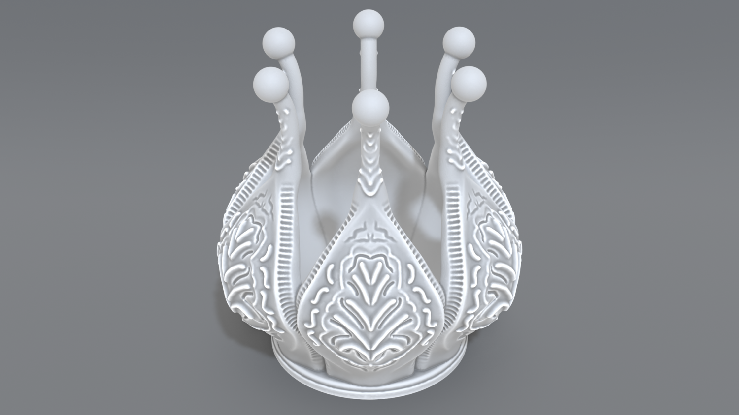 3d model crown