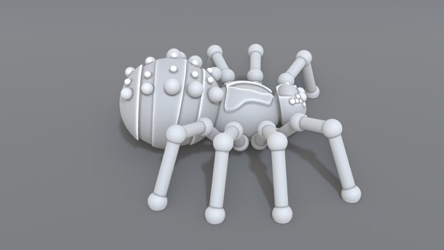 spider 3D Print Model in Other 3DExport