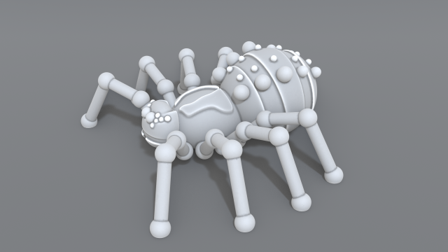spider 3D Print Model in Other 3DExport