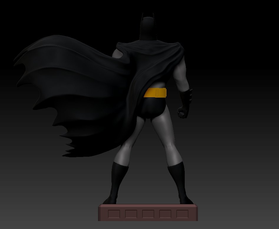 Batman - animated series Modèle 3D in Homme 3DExport