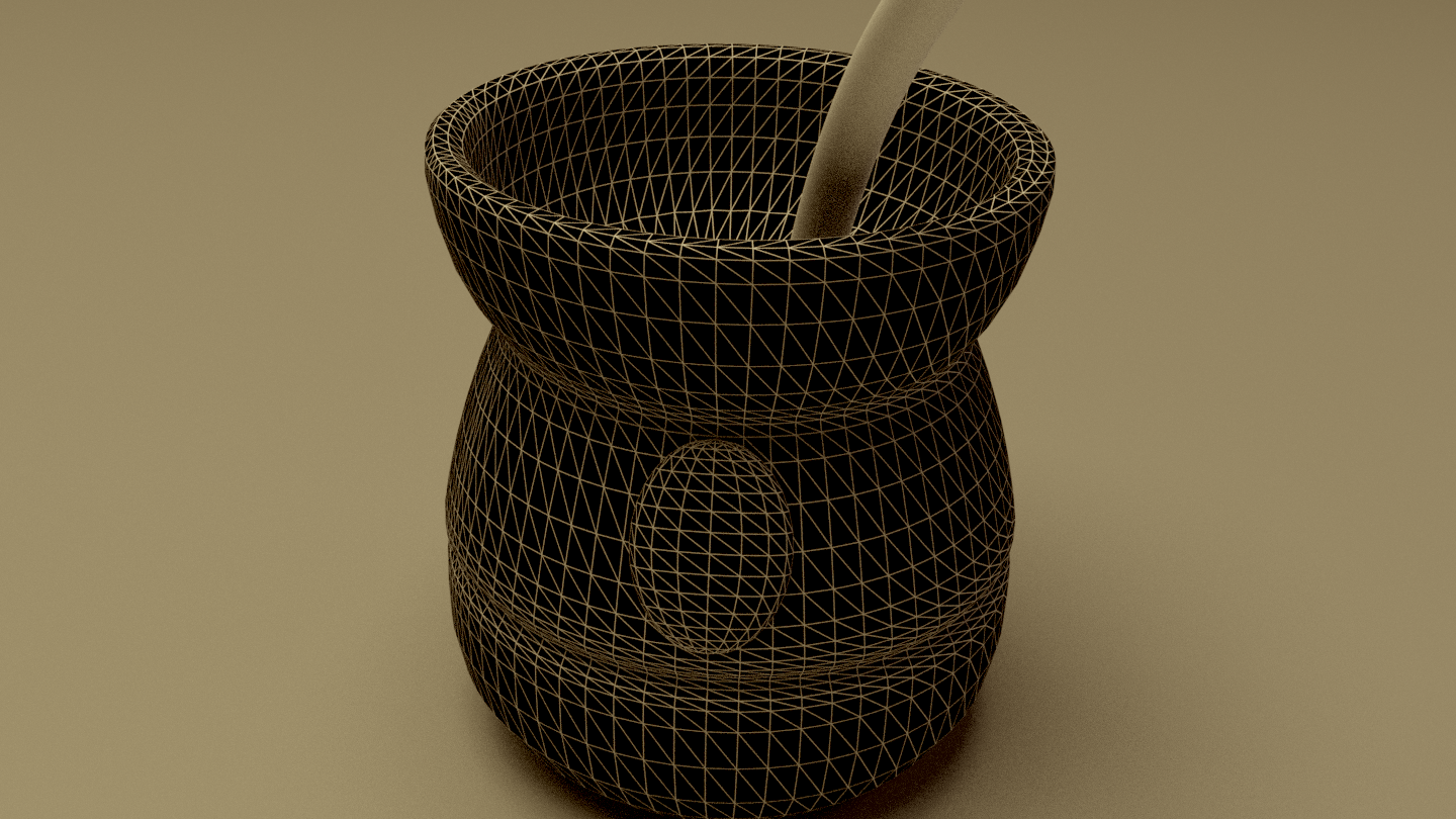 plastic mate with straw 3D Models in Dining Room 3DExport