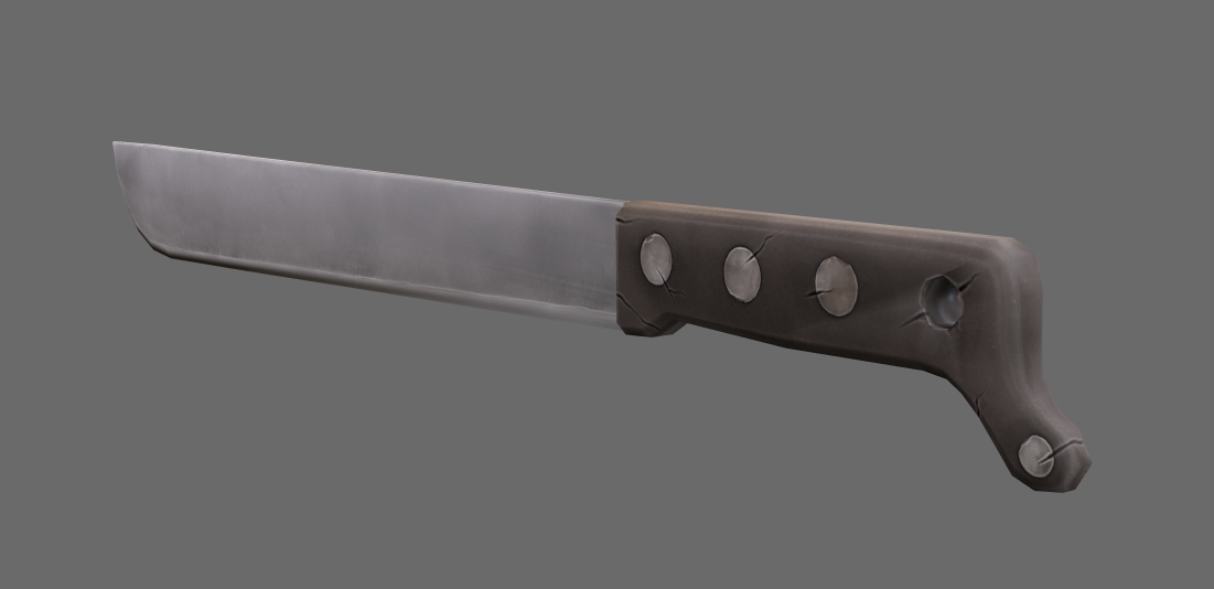 stylized machete 3D Models in Melee 3DExport