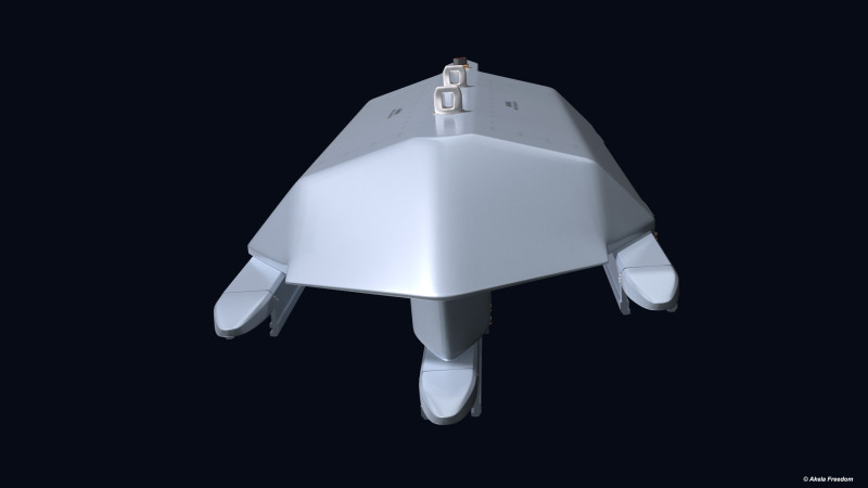 Missile Launcher for Brimstone 3D Model in Combat 3DExport