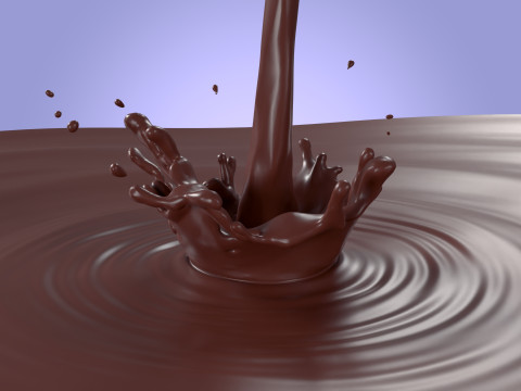 Crown Splash - Liquide - Eau - Lait - Jus - Chocolat - Peinture Modèle ...