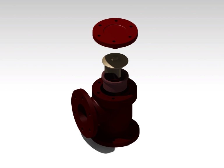 non-return valve 3D Print Models in Engineering 3DExport