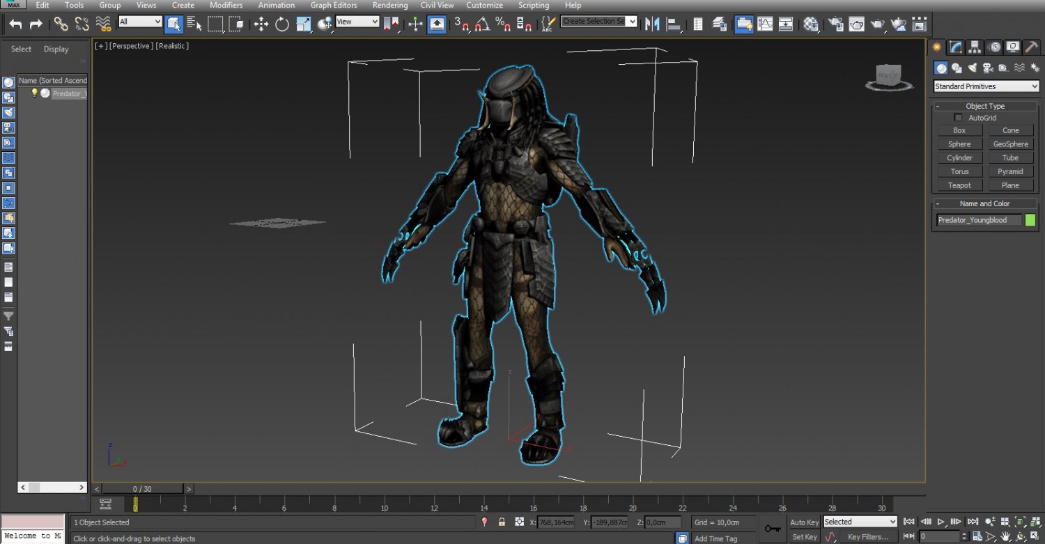 predator 3D Models in Monster 3DExport