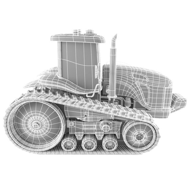 crawler 3D Model in Machines 3DExport