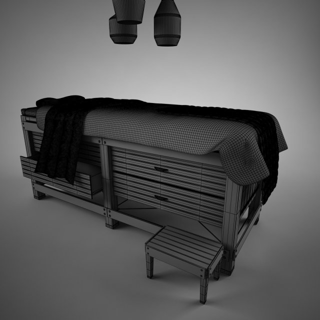 spa and massage bed 3D Model in Medical Equipment 3DExport