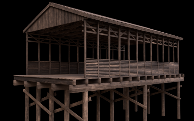 woodbridge 3D Model in Bridge 3DExport