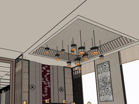 Hall de réception Modèle 3D in Hall 620027 | 3DExport