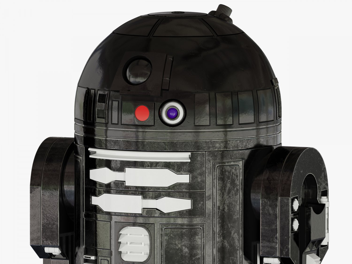 C2-B5 Star Wars Droid 3D Model in Robot 3DExport