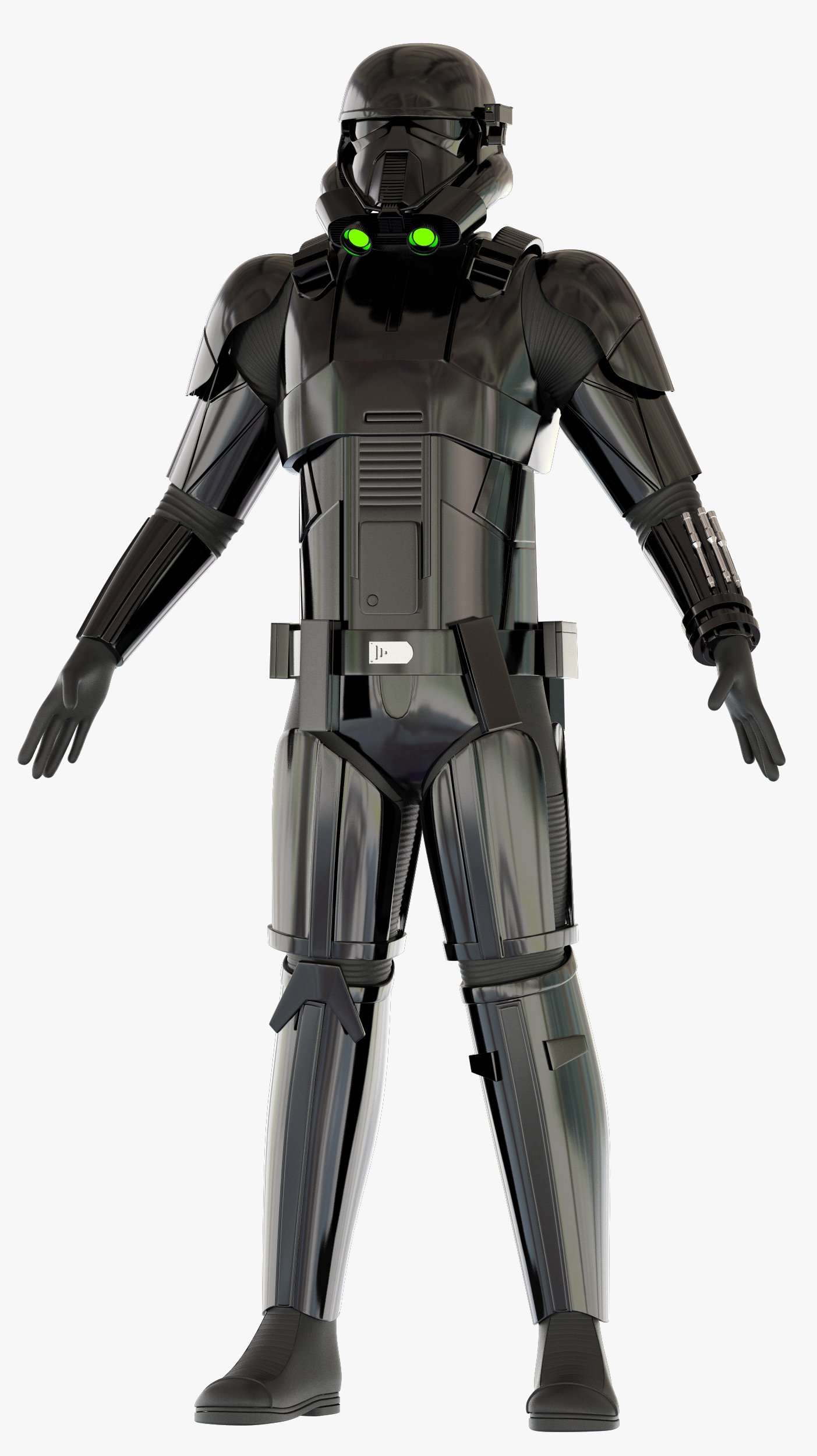 Star Wars Imperial Death Trooper 3D Model in Fantasy 3DExport