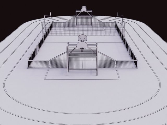 multisports stadium 3D Model in Stadium 3DExport