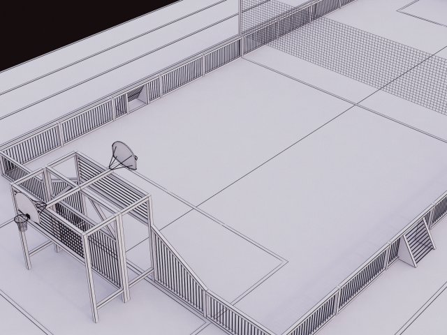 multisports stadium 3D Model in Stadium 3DExport