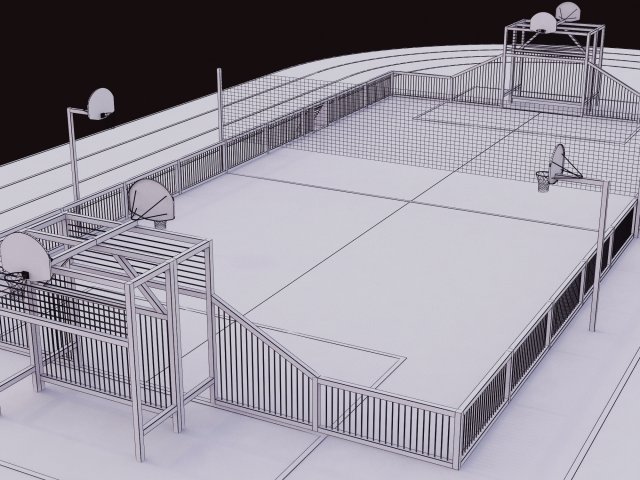 multisports stadium 3D Model in Stadium 3DExport