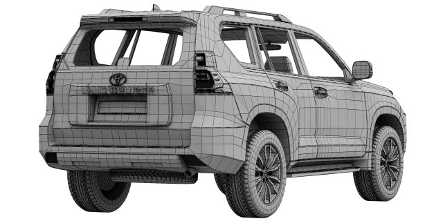 toyota land cruiser 2021 3D Model in SUV 3DExport