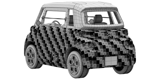Citroen Ami 3D Model in Compact Cars 3DExport