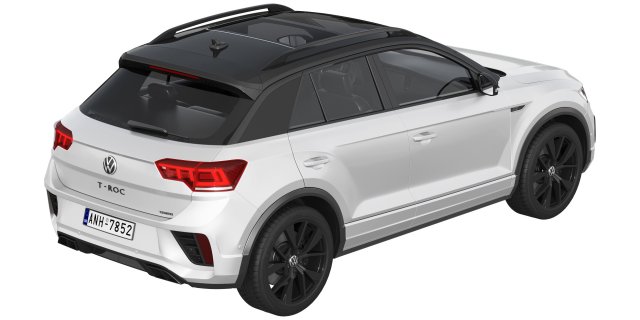 Volkswagen T-Roc R-line 2022 3D Model in SUV 3DExport