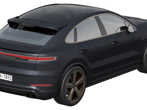 Porsche Cayenne Turbo Coupé 2025 3D Modell in SUV 622573 | 3DExport