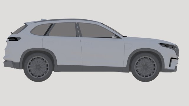 togg suv electricar car concept 3D Model in Cart 3DExport