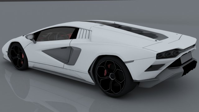 lambo countach 2021 concept 3D Model in Sport Cars 3DExport