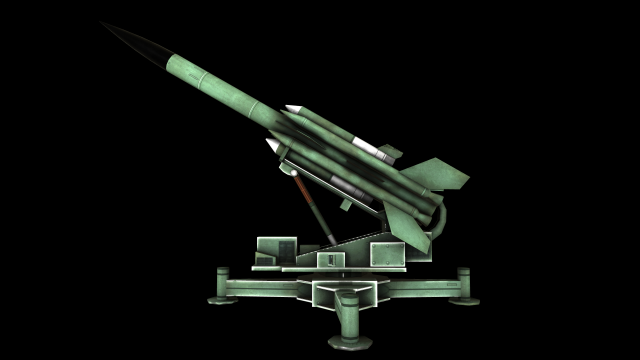 bristol bloodhound sam missile 3D Model in Artillery 3DExport