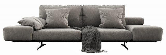 flexform wing 3D Model in Sofa 3DExport