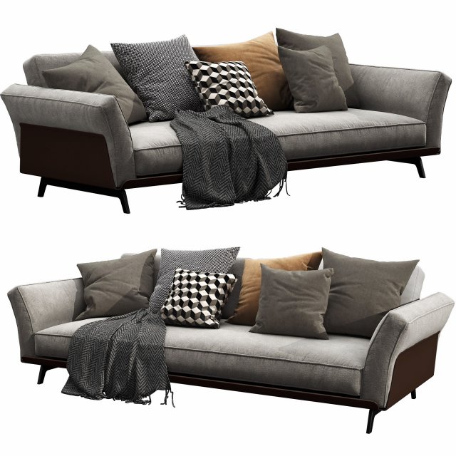 flexform este 3D Model in Sofa 3DExport