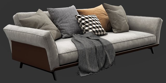 flexform este 3D Model in Sofa 3DExport