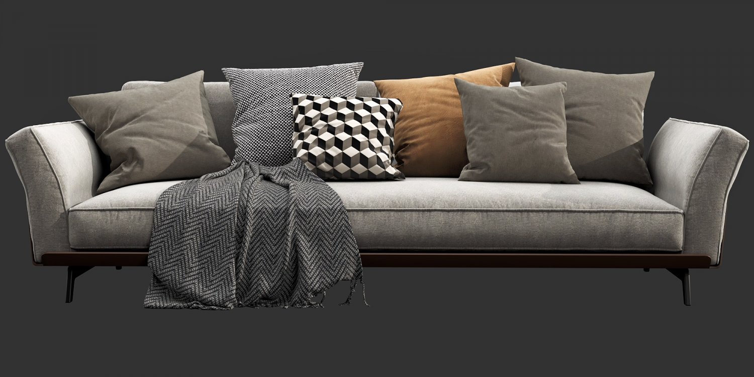 flexform este 3D Models in Sofa 3DExport