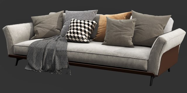flexform este 3D Model in Sofa 3DExport