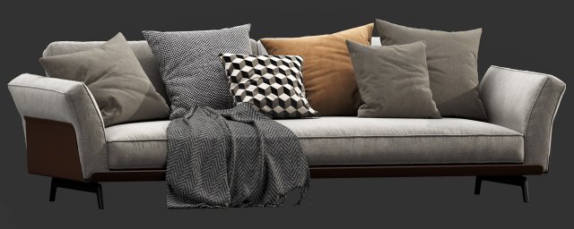 flexform este 3D Model in Sofa 3DExport