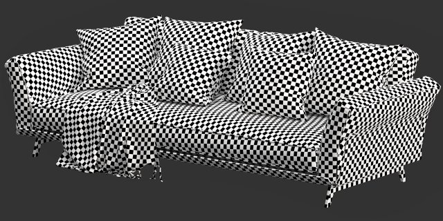 flexform este 3D Model in Sofa 3DExport