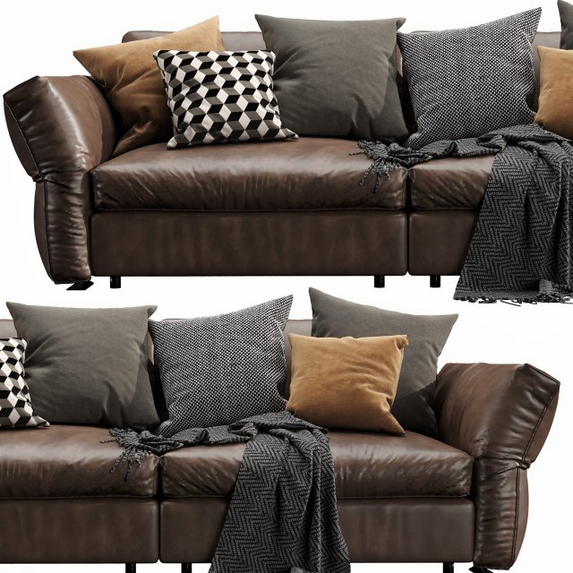 flexform newbridge 3D Model in Sofa 3DExport