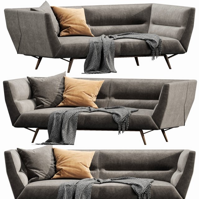 natuzzi positano 3D Model in Sofa 3DExport