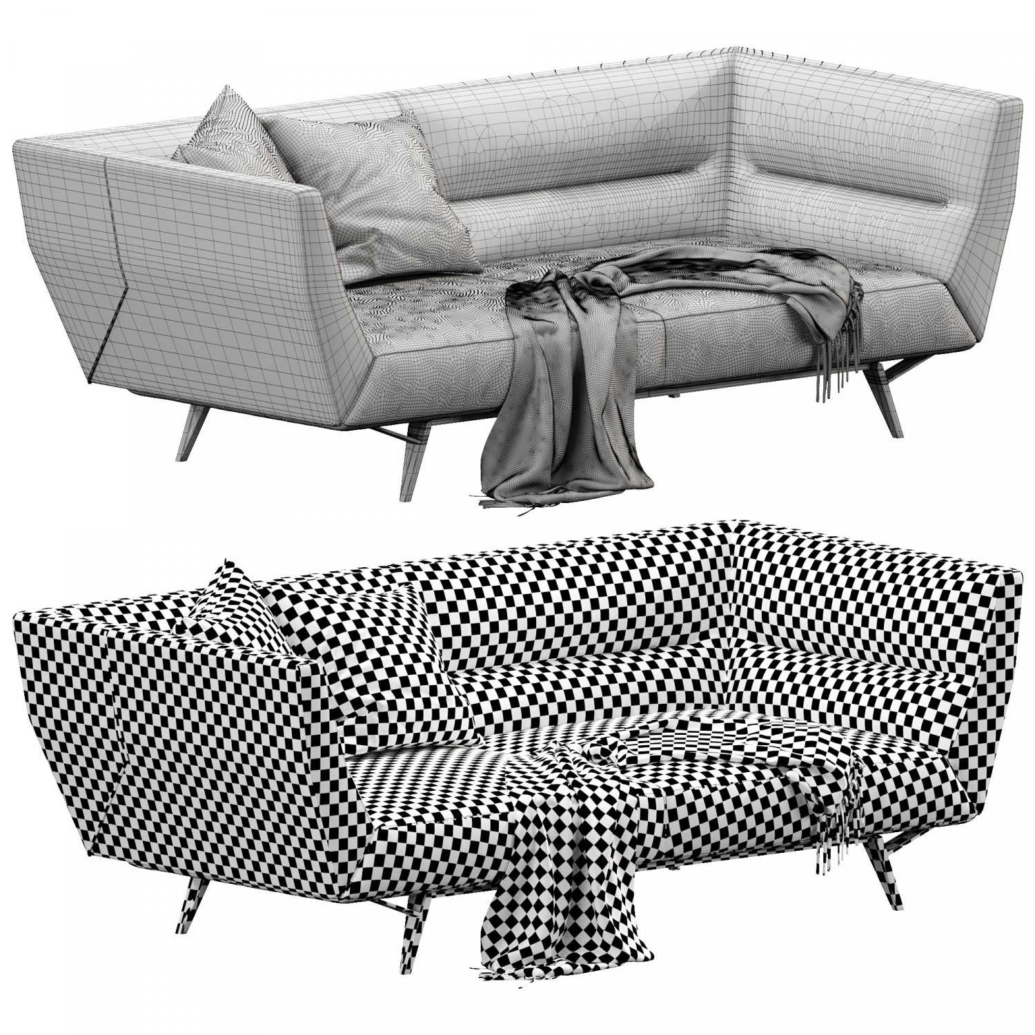 natuzzi positano 3D Models in Sofa 3DExport