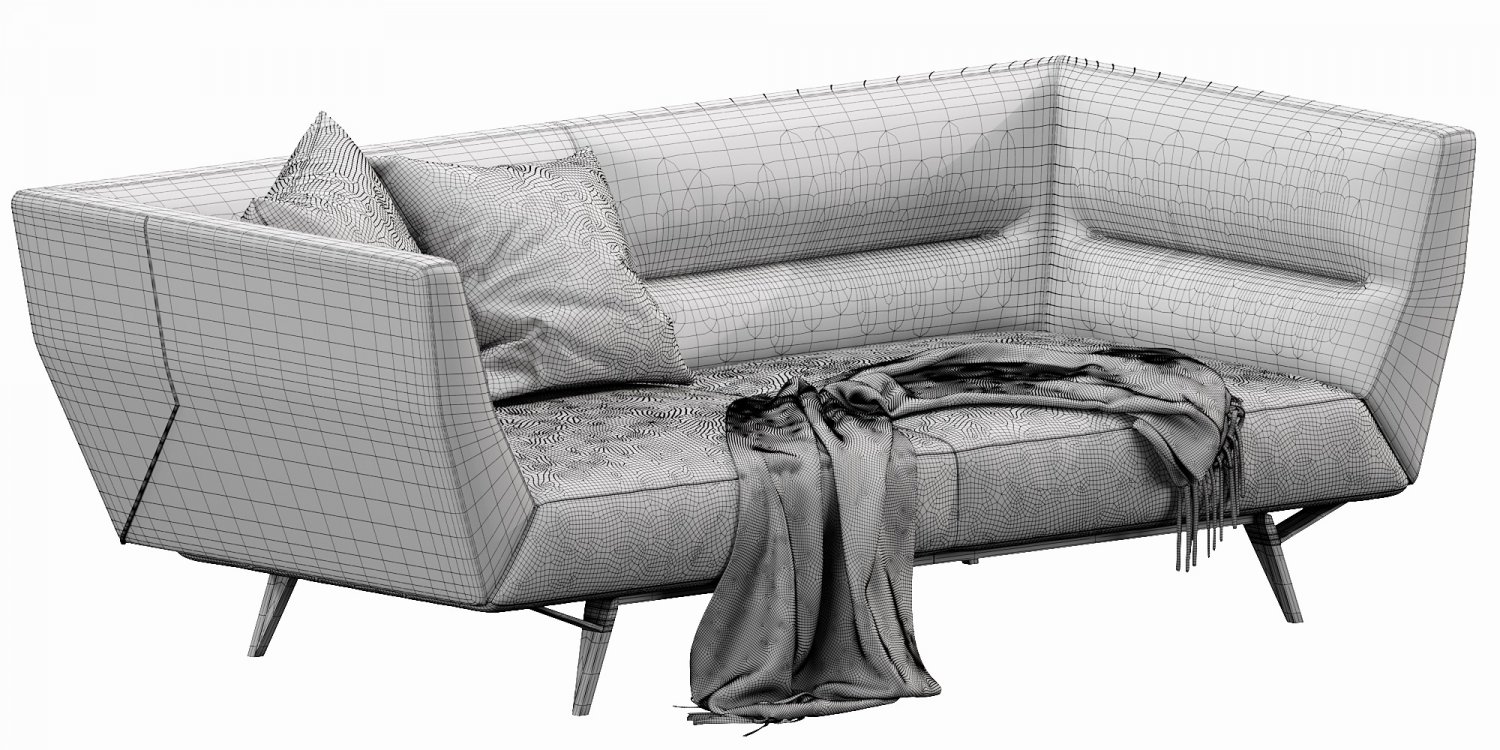 natuzzi positano 3D Models in Sofa 3DExport