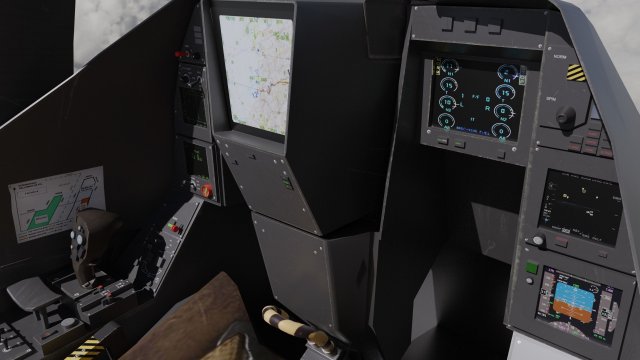 Dassault Rafale B - Rigged - High Resolution Cocpit 3D Model in Fighter ...