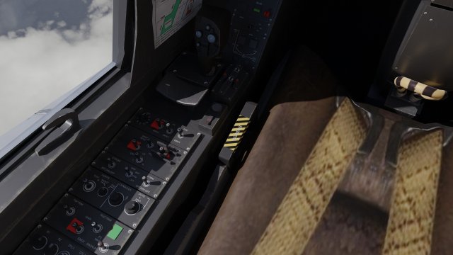 Dassault Rafale B - Rigged - High Resolution Cocpit 3D Model in Fighter ...