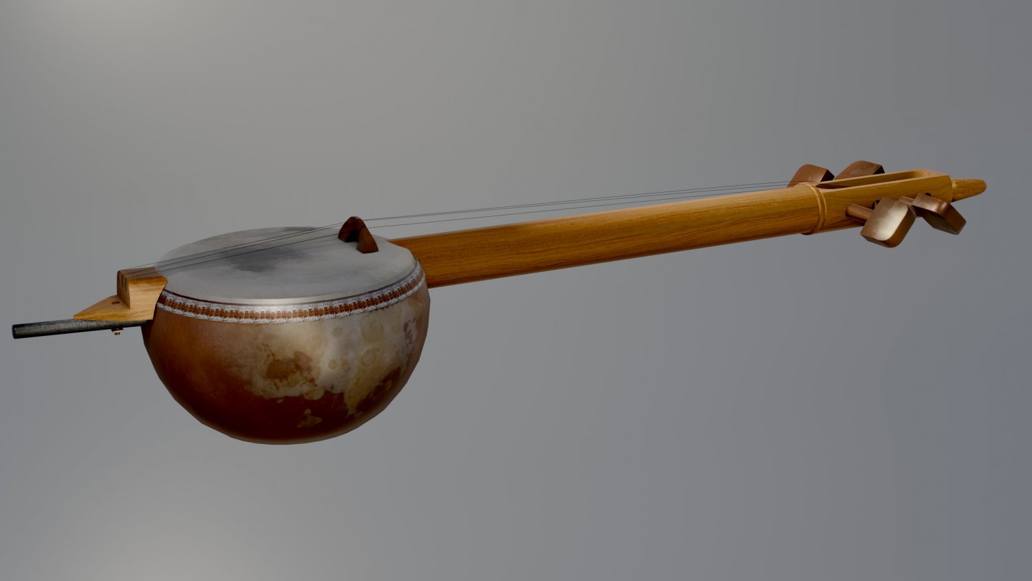 Kemane instrument 3D Model in Guitar 3DExport