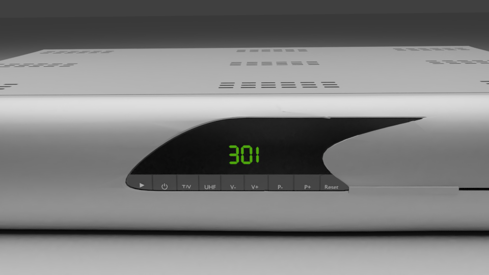 tv decoder 3D Models in TV 3DExport