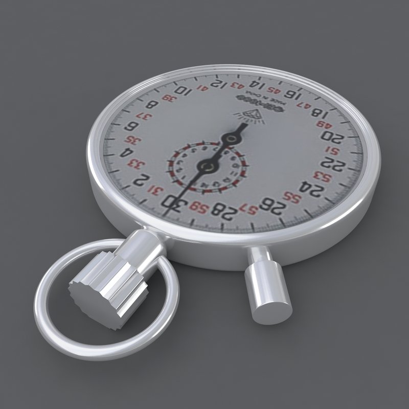 stopwatch 3D Models in Other 3DExport