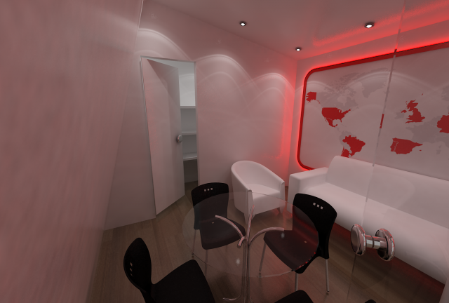 Pack 05 Booths Santander 3D Model in Exhibit 3DExport