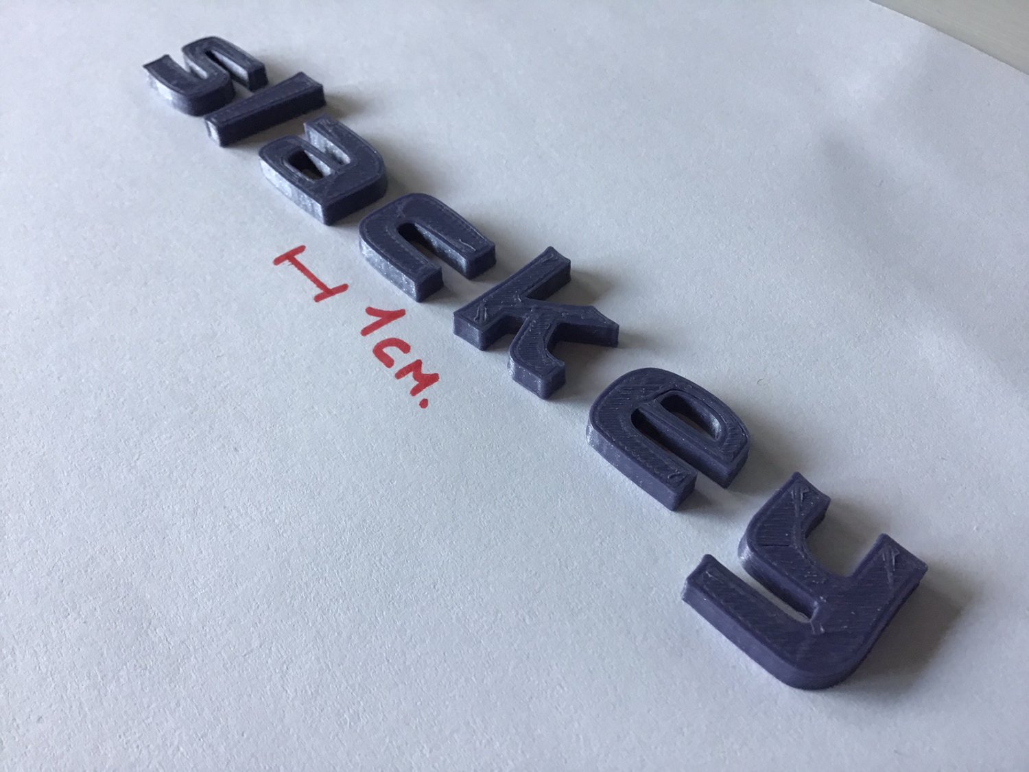 slackey uppercase and lowercase 3d letters stl file 3D Print Models in ...