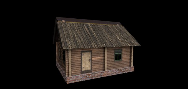 hut building Free 3D Model in Landscapes 3DExport