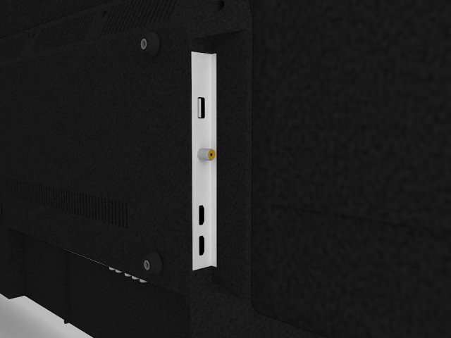 modern tv 3D Model in TV 3DExport